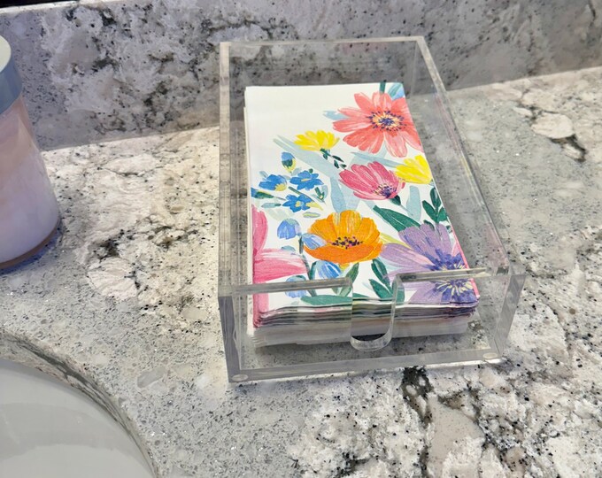 Solid Cherry Top Solid Tiger Maple Sides Cherry Splines Handmade Tissue Box Cover Holder ...