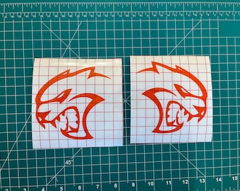 Eagle Falcon Hawk Mascot Vinyl Decal - Etsy