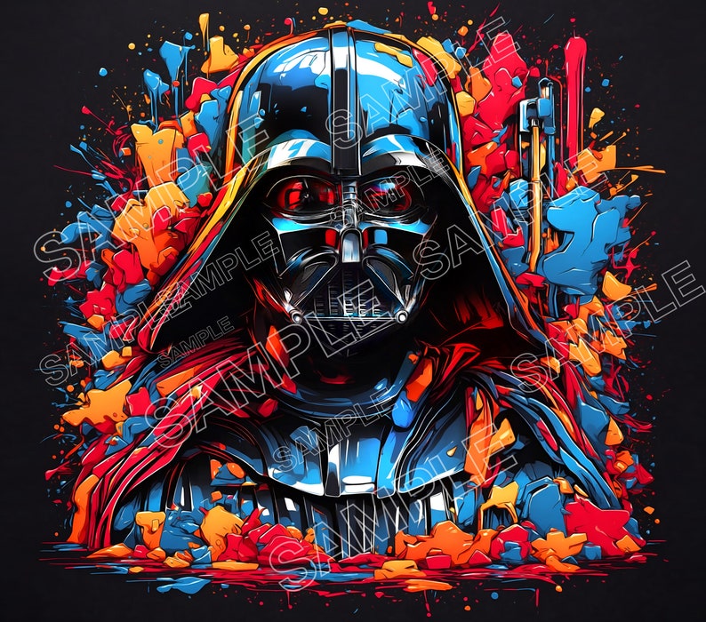 Darth Vader Dark Side Star Wars Colourful for Your Original Skinny ...