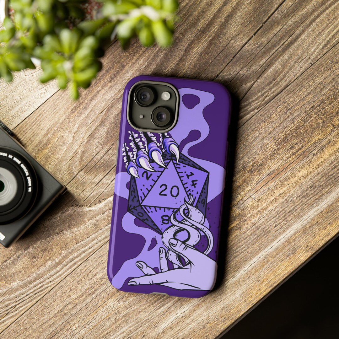 Dungeons and Dragons DND D20 Magic & Monsters Phone Case - Etsy