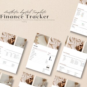 Finance Tracker 2024: Notion Template for Personal Finance, Budgeting ...