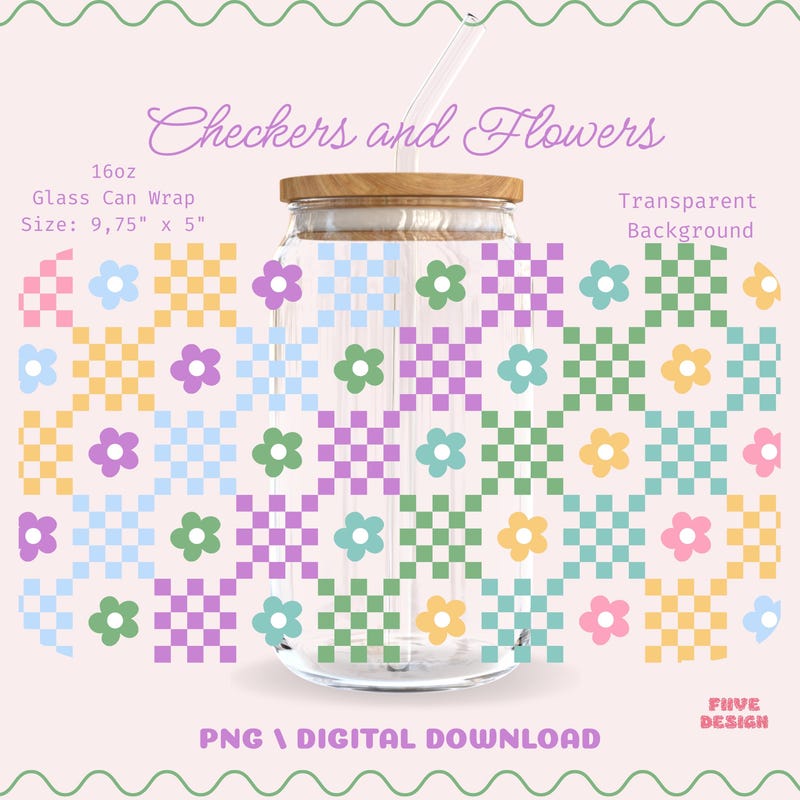 Spring Checkers - Etsy