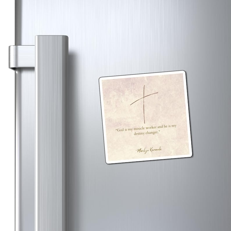 Christian Magnets, Inspirational Quote Fridge Magnets, Religious ...
