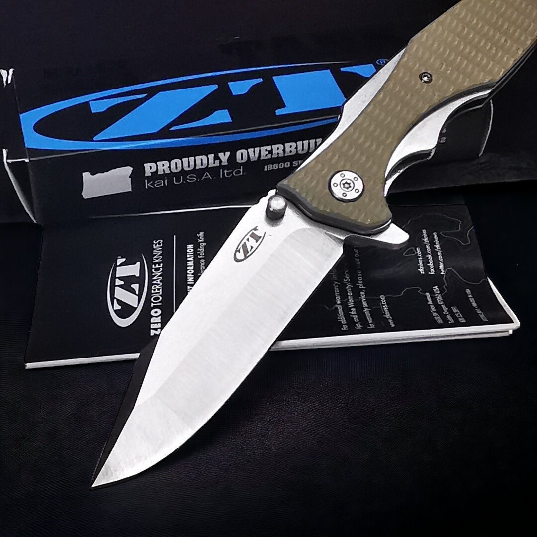 Knife Z.Т. Zero Tolerance Pocket Knife. Tourist Knife Knife - Etsy