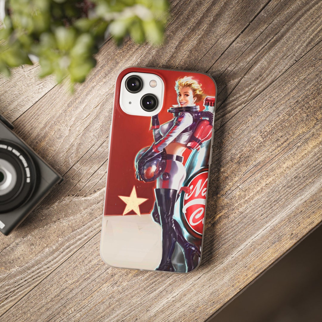 Fallout Illustration iPhone Case Vault-boy Wasteland Meme Atomic Bomb ...