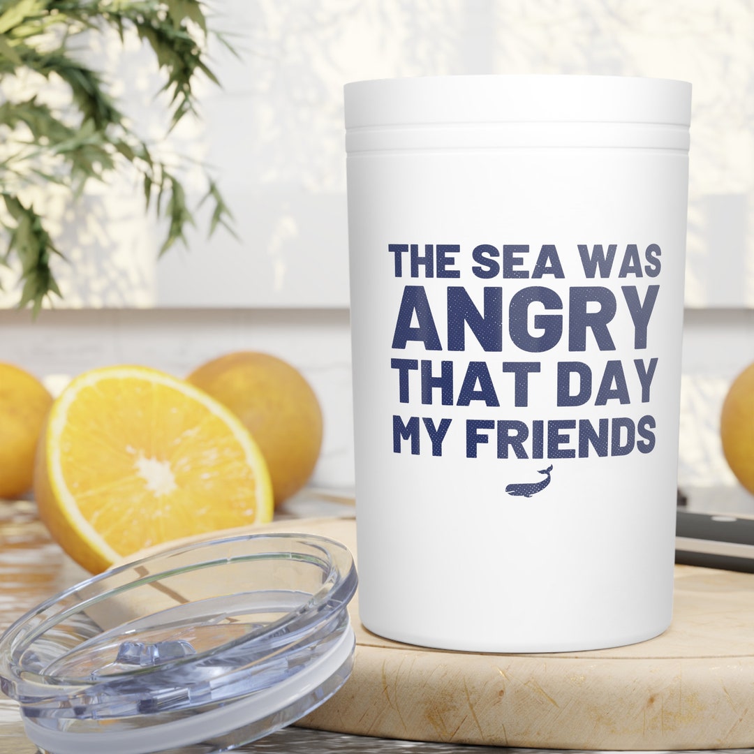 The Sea Was Angry... Seinfeld Tumbler - Etsy
