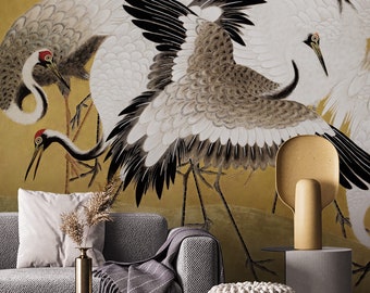 Luxury Gold Damask Embossed Wallpaper, 3D Textured Striped Wallpaper ...