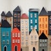 Town Kids Wallpaper Large Town Peel and Stick Wall Mural - Etsy