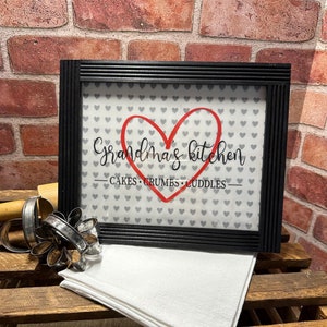 Grandma’s Kitchen Sign | Decorative Sign | Kitchen Sign - Etsy