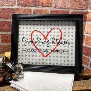 Grandma’s Kitchen Sign | Decorative Sign | Kitchen Sign - Etsy