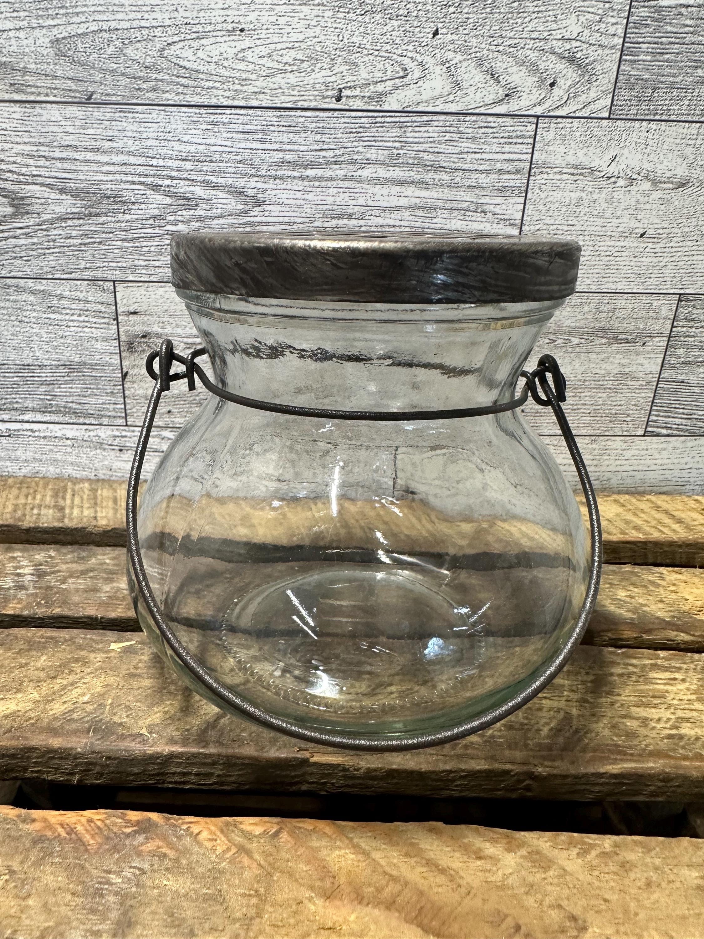 Potpourri Jar or Floral Vase With Frog Lid | Flower Vase | Frog Vase ...