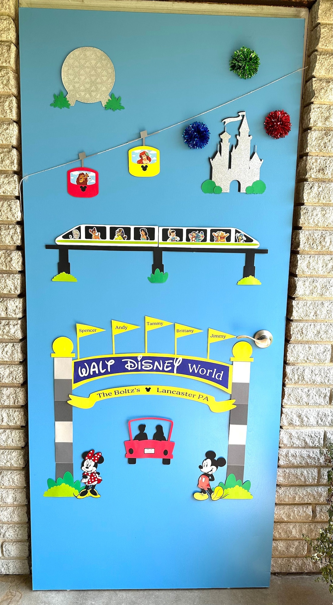 Disney Door | Disney Door Decorations | Disney Window Decorations ...