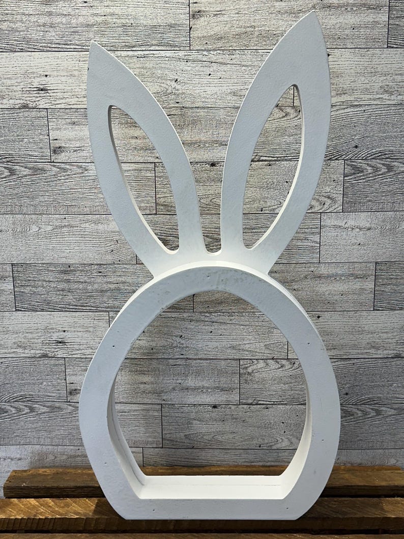 Easter Bunny Wood Cutout - Small | Spring | Easter | Small and Large ...