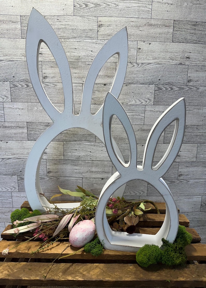 Easter Bunny Wood Cutout - Small | Spring | Easter | Small and Large ...