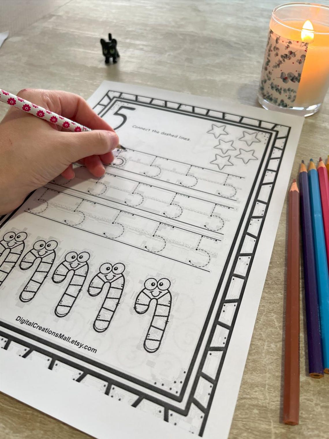 Preschool Number 5 Learning Worksheets | Learn Numbers | Printable ...