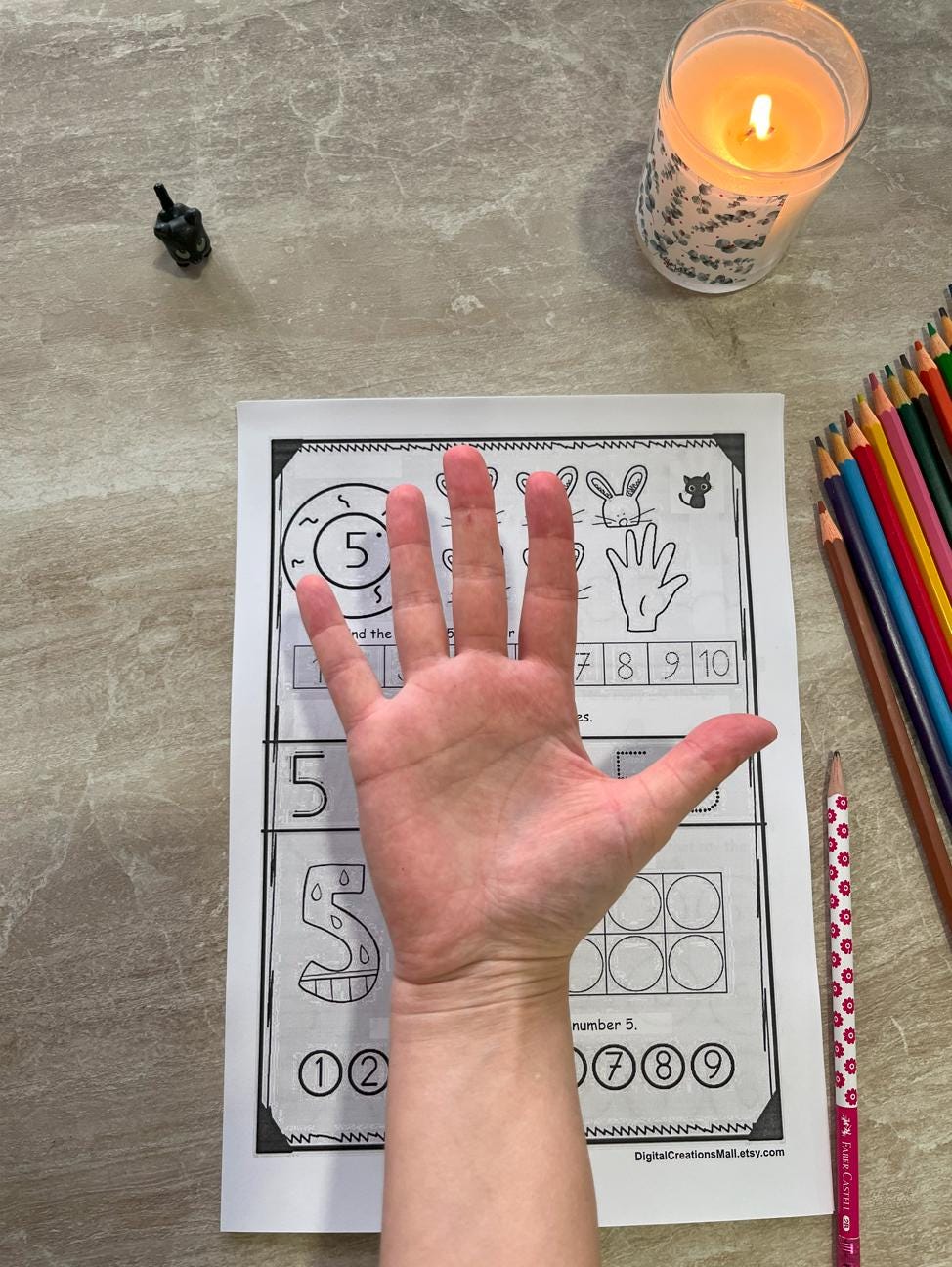 Preschool Number 5 Learning Worksheets | Learn Numbers | Printable ...