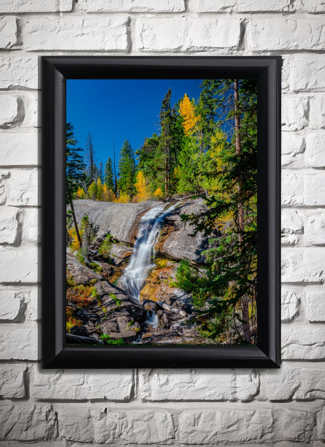Fine Art Bitterroot National Park Steamhouse Falls Print Montana ...