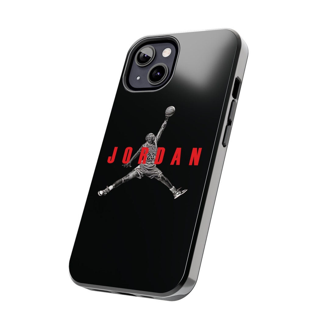 Jumpman Jordan Phone Case for iPhone Models With Glossy Finish and ...