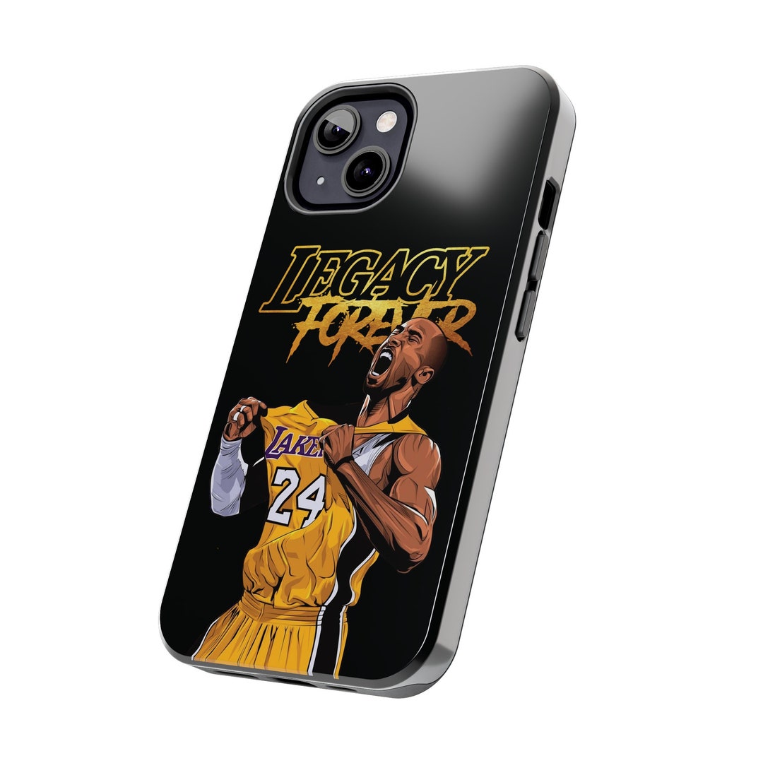 Kobe Bryant Phone Case for iPhone Models With a Beautiful Glossy Finish ...