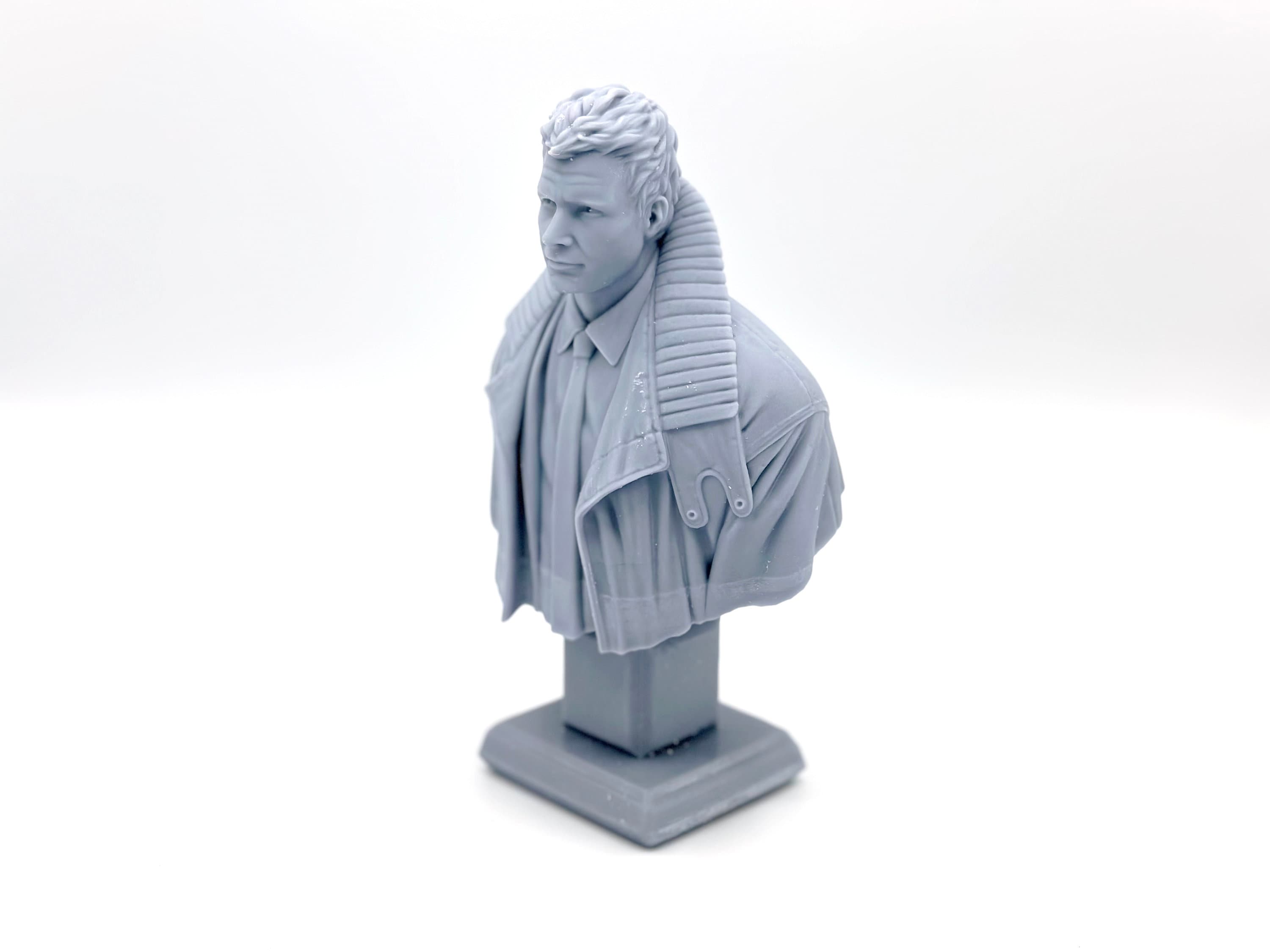 Blade Runner Rick Deckard - 3D Printed Resin Bust Kit - Etsy