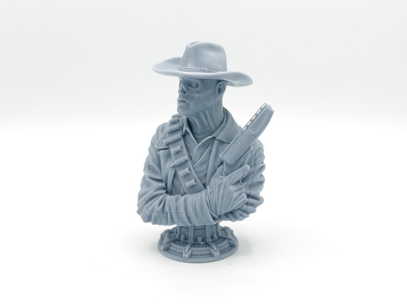 Fallout the Ghoul - 3D Printed Resin Bust Kit - Etsy