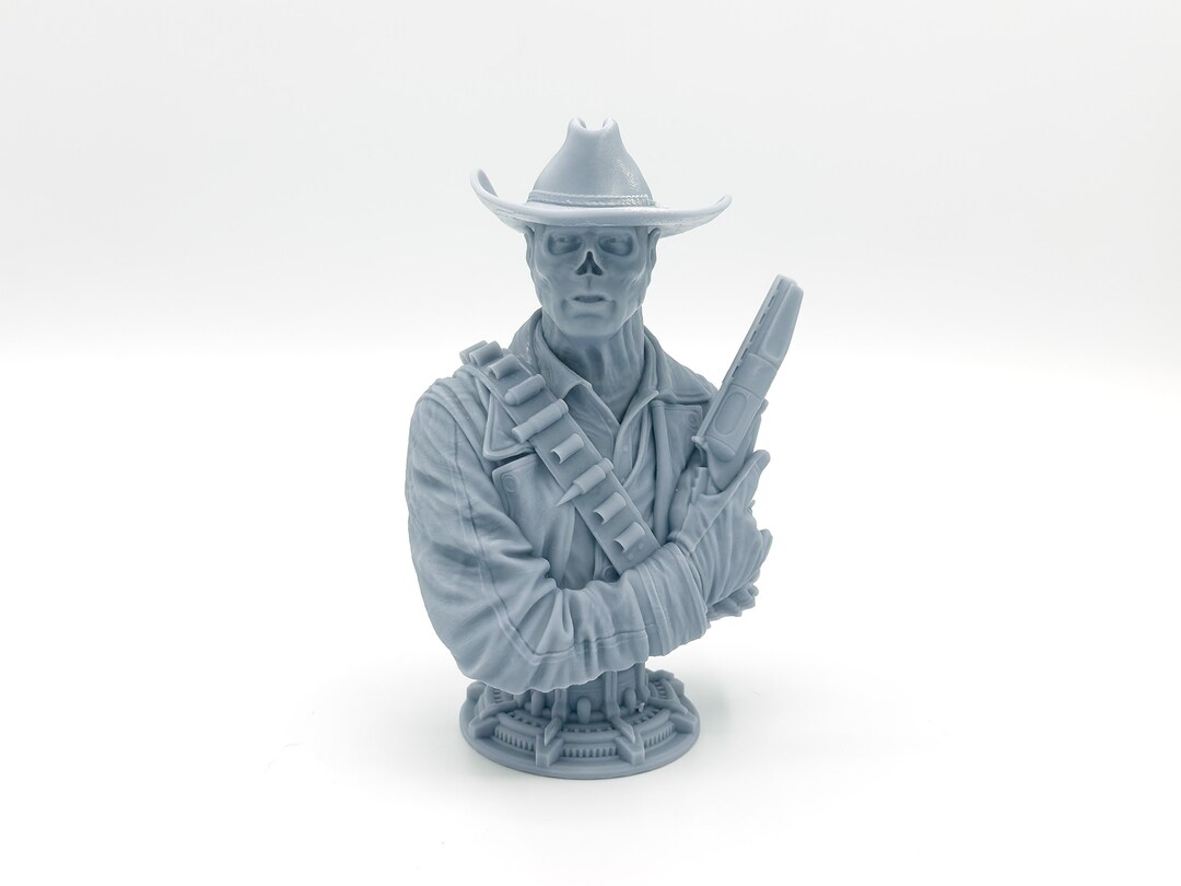 Fallout the Ghoul - 3D Printed Resin Bust Kit - Etsy