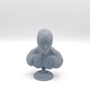 Marvel Spider Man 3D Printed Resin Bust Kit - Etsy