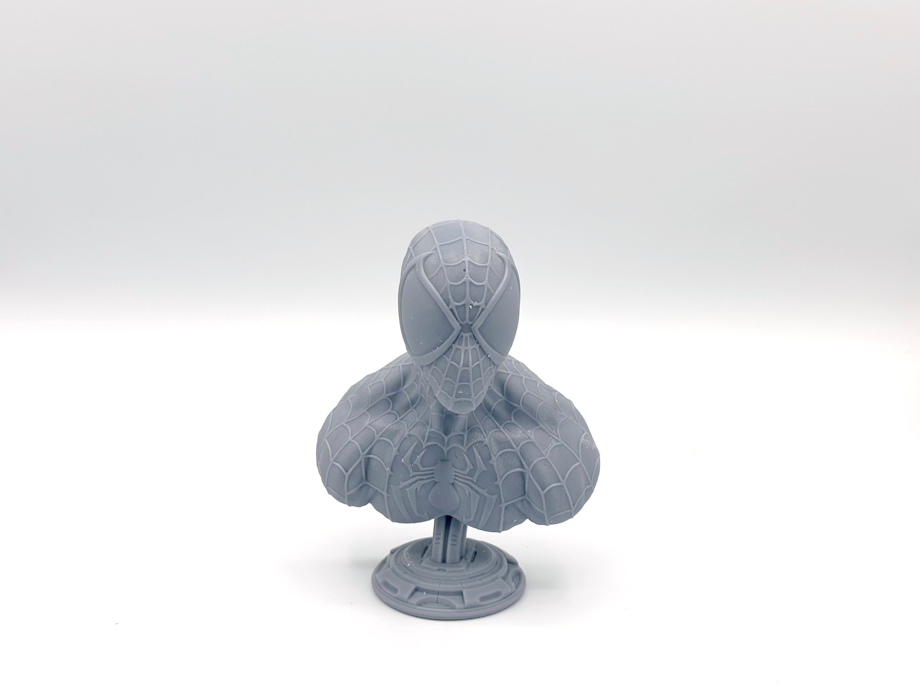 Marvel Spider Man 3D Printed Resin Bust Kit - Etsy
