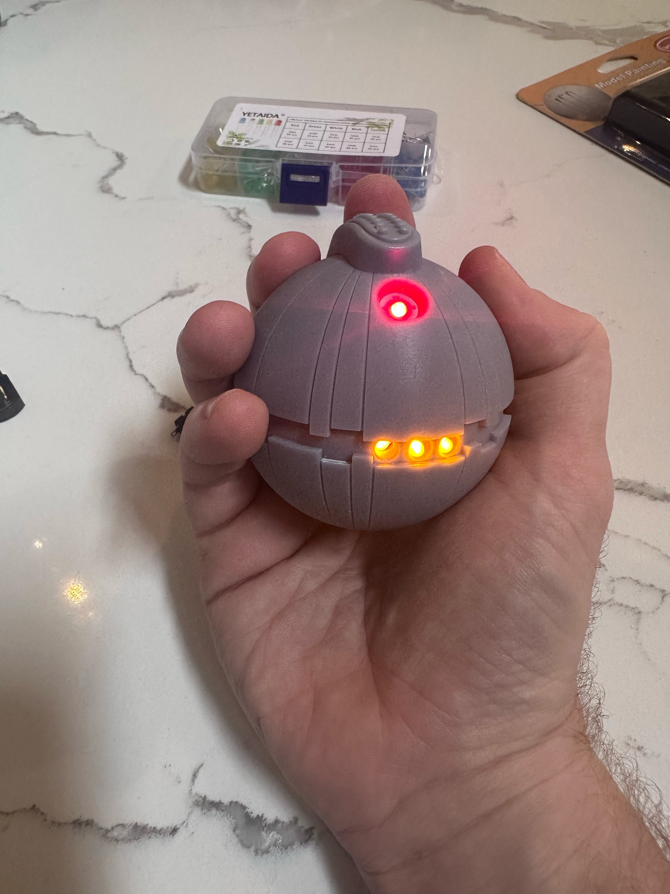 Star Wars Thermal Detonator Resin 3D Printed Kit - Etsy