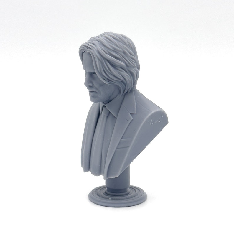 John Wick - 3D Printed Resin Bust Kit - Etsy