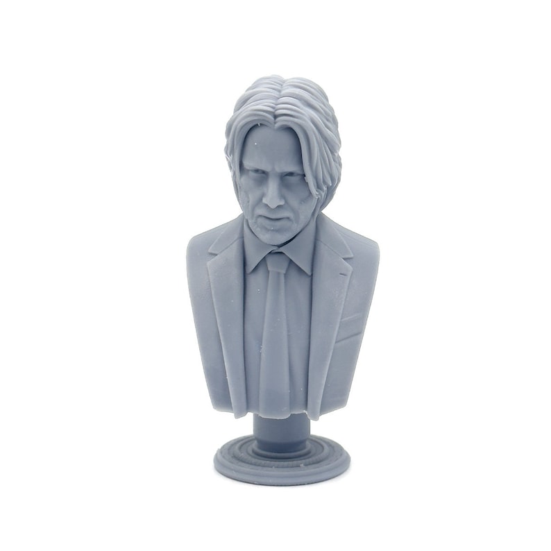 John Wick - 3D Printed Resin Bust Kit - Etsy