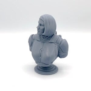 Star Wars Bo Katan Kryze 3D Printed Resin Bust Kit - Etsy