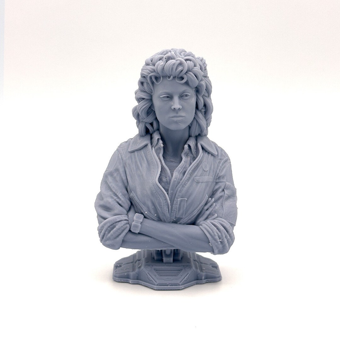 Alien Ellen Ripley - 3D Printed Resin Bust Kit - Etsy