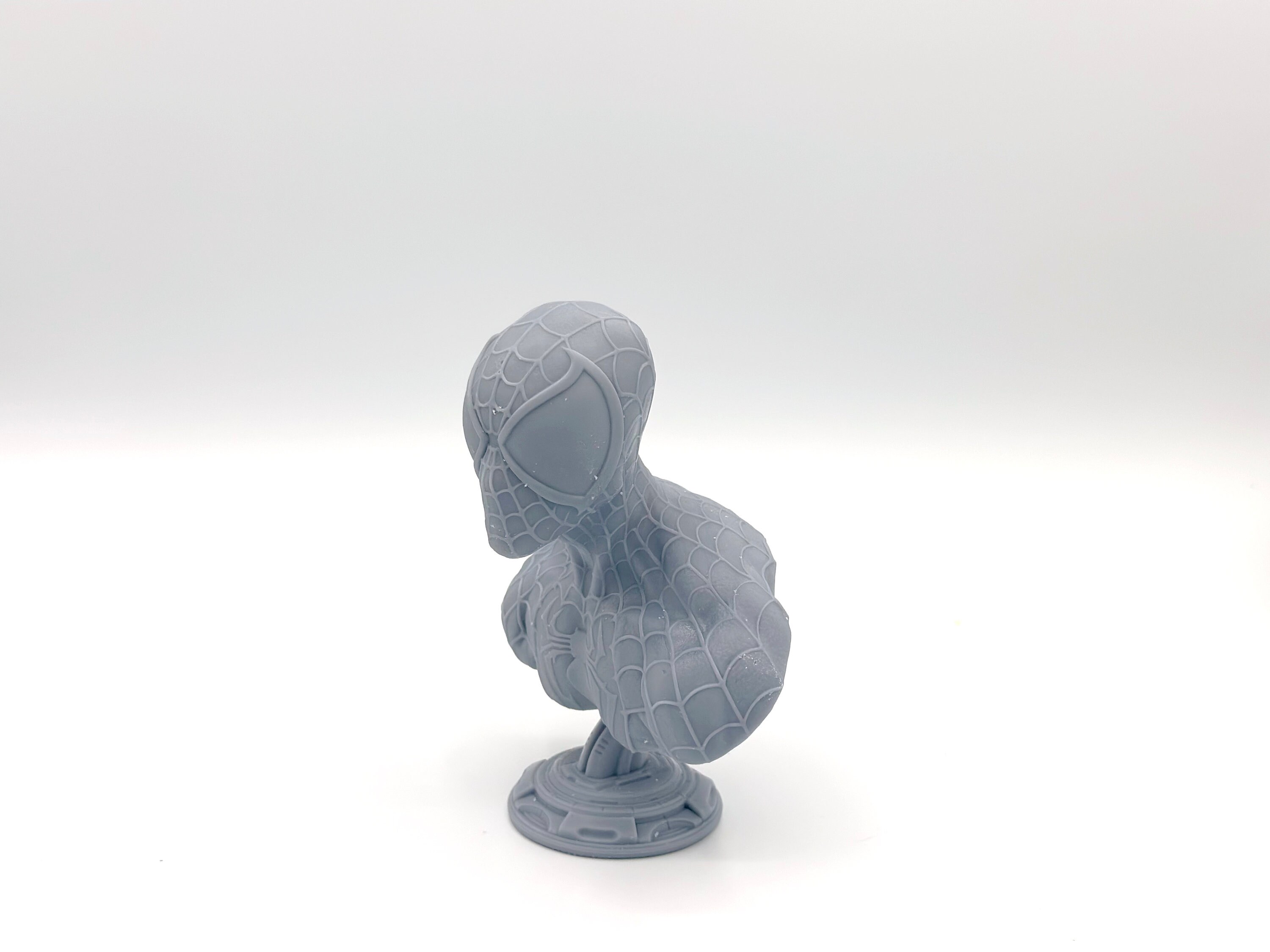 Marvel Spider Man - 3D Printed Resin Bust Kit - Etsy