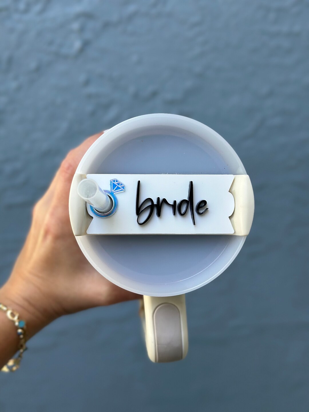 Bride Stanley Topper Bride Gift Bride Cup Bridal Shower Gift - Etsy