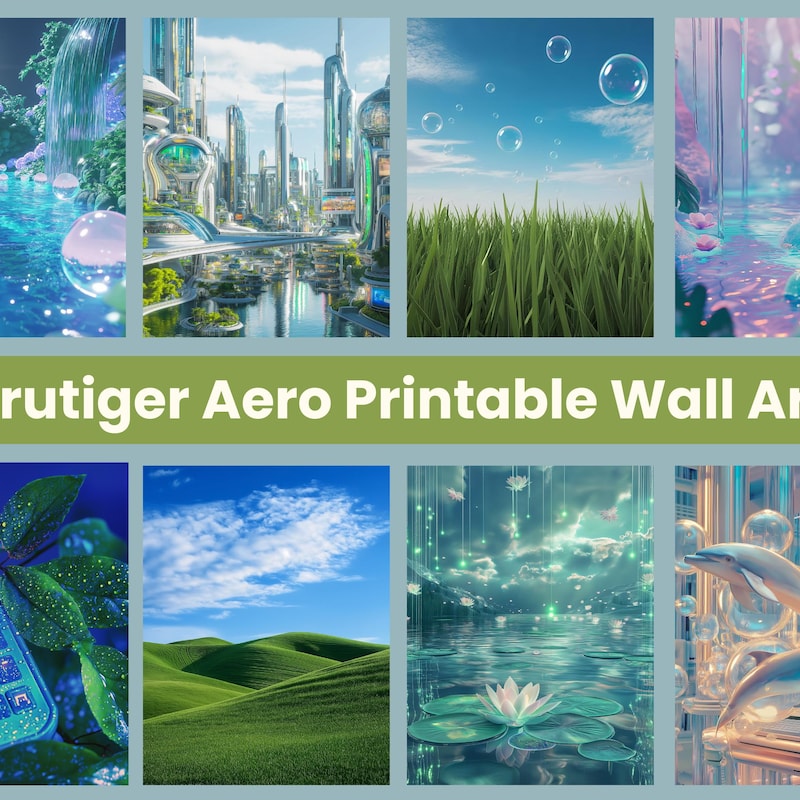 Frutiger Aero Room Decor - Etsy