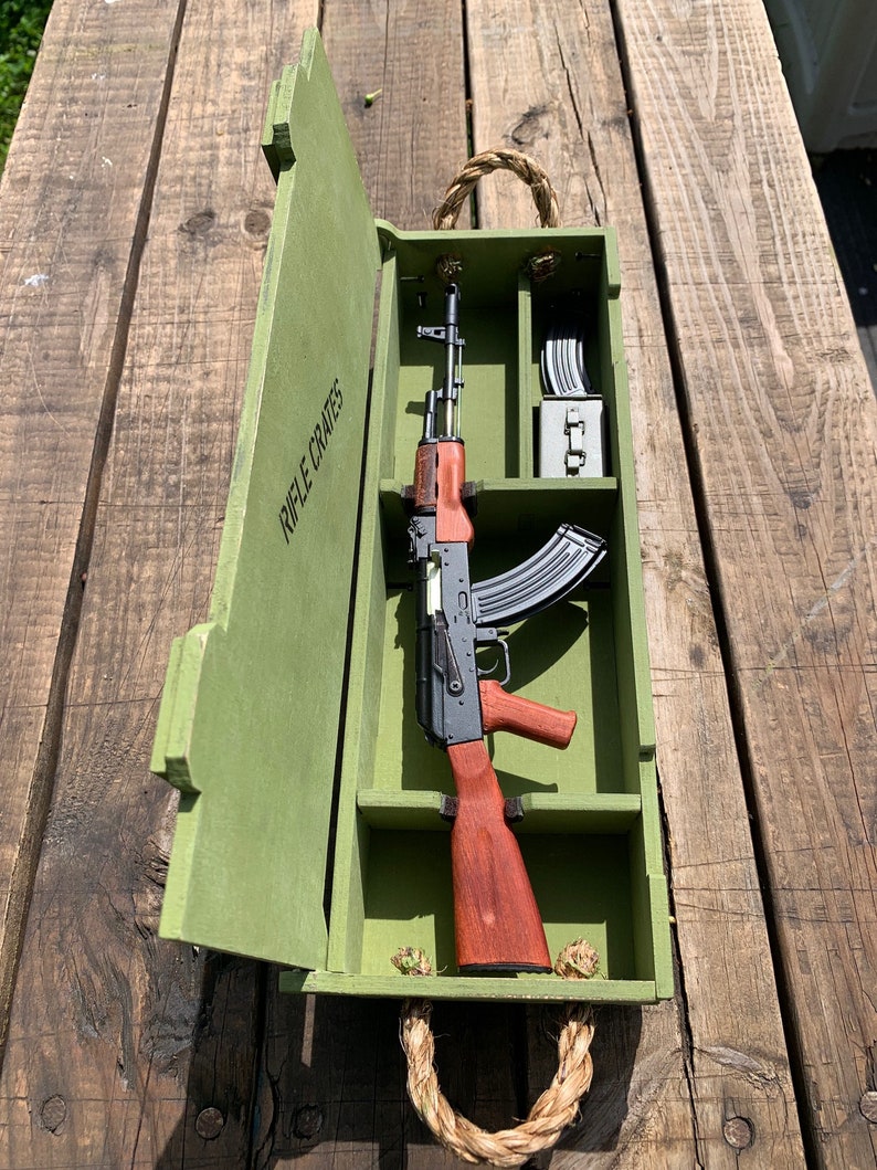 Modelo GoatGuns AK-47 Mini caja clásica - Etsy México