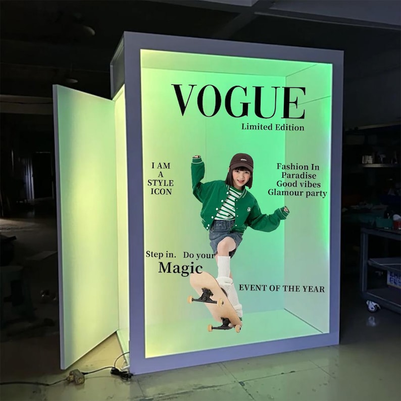 Vogue Magazine Photo Booth Frame | Wedding, Party Prop - Etsy
