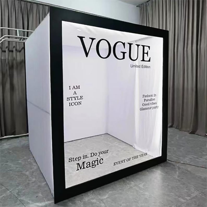 Vogue Magazine Photo Booth Frame | Wedding, Party Prop - Etsy