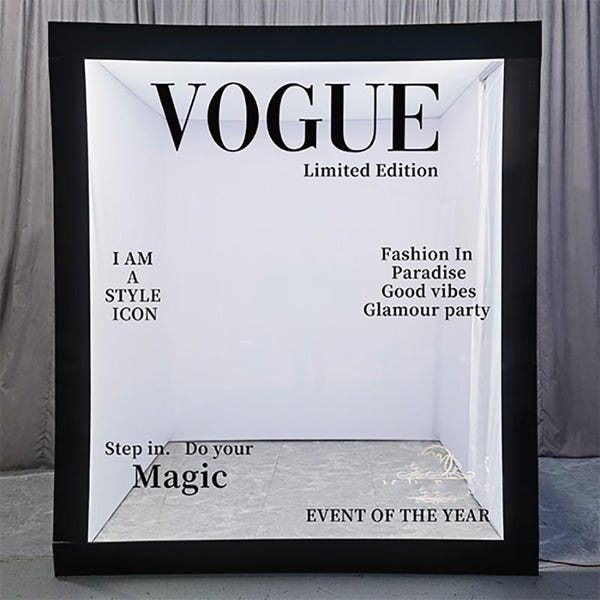 Vogue Box Photo Booth - Etsy
