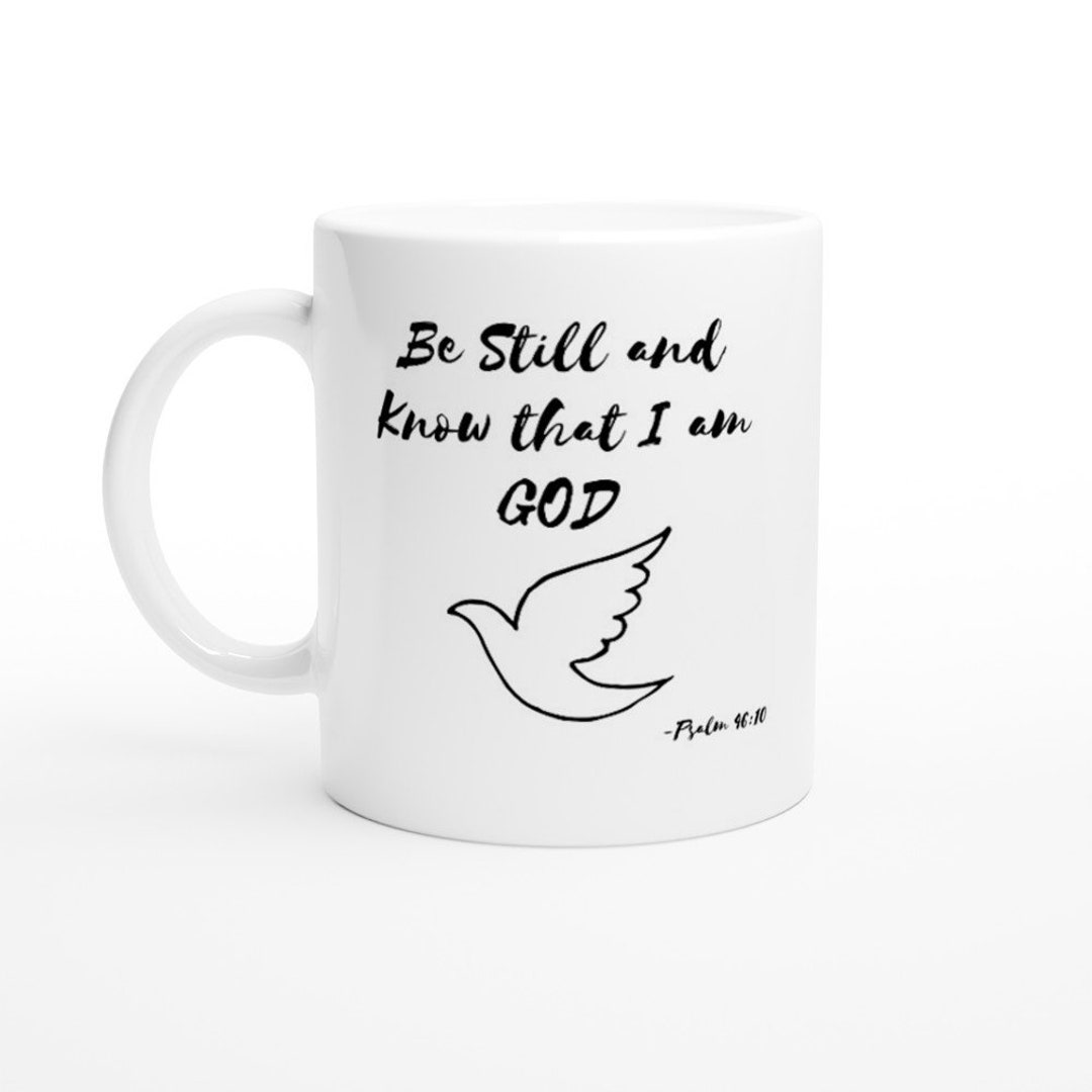 Christian Bible Verse Mug Religious Gifts Psalms - Etsy