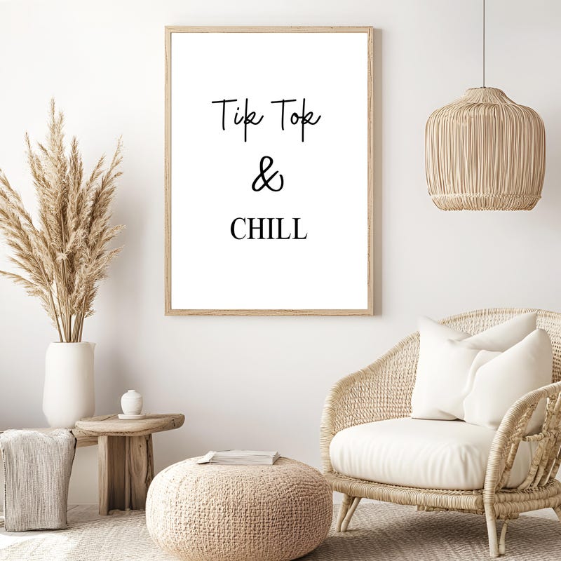 Tik Tok Sign - Etsy