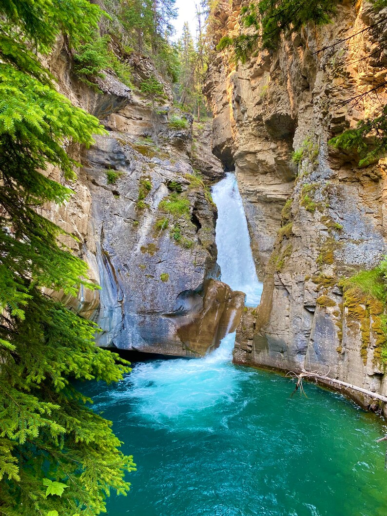 Banff Waterfall - Etsy