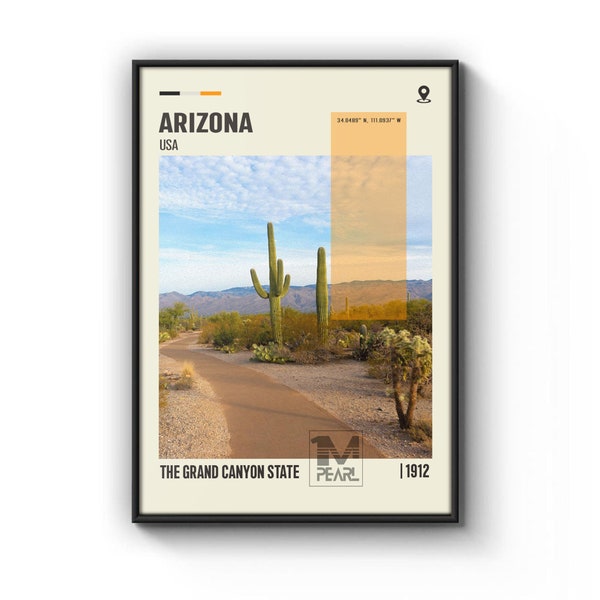 Arizona Poster - Etsy