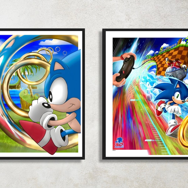 Sonic 2 Poster - Etsy