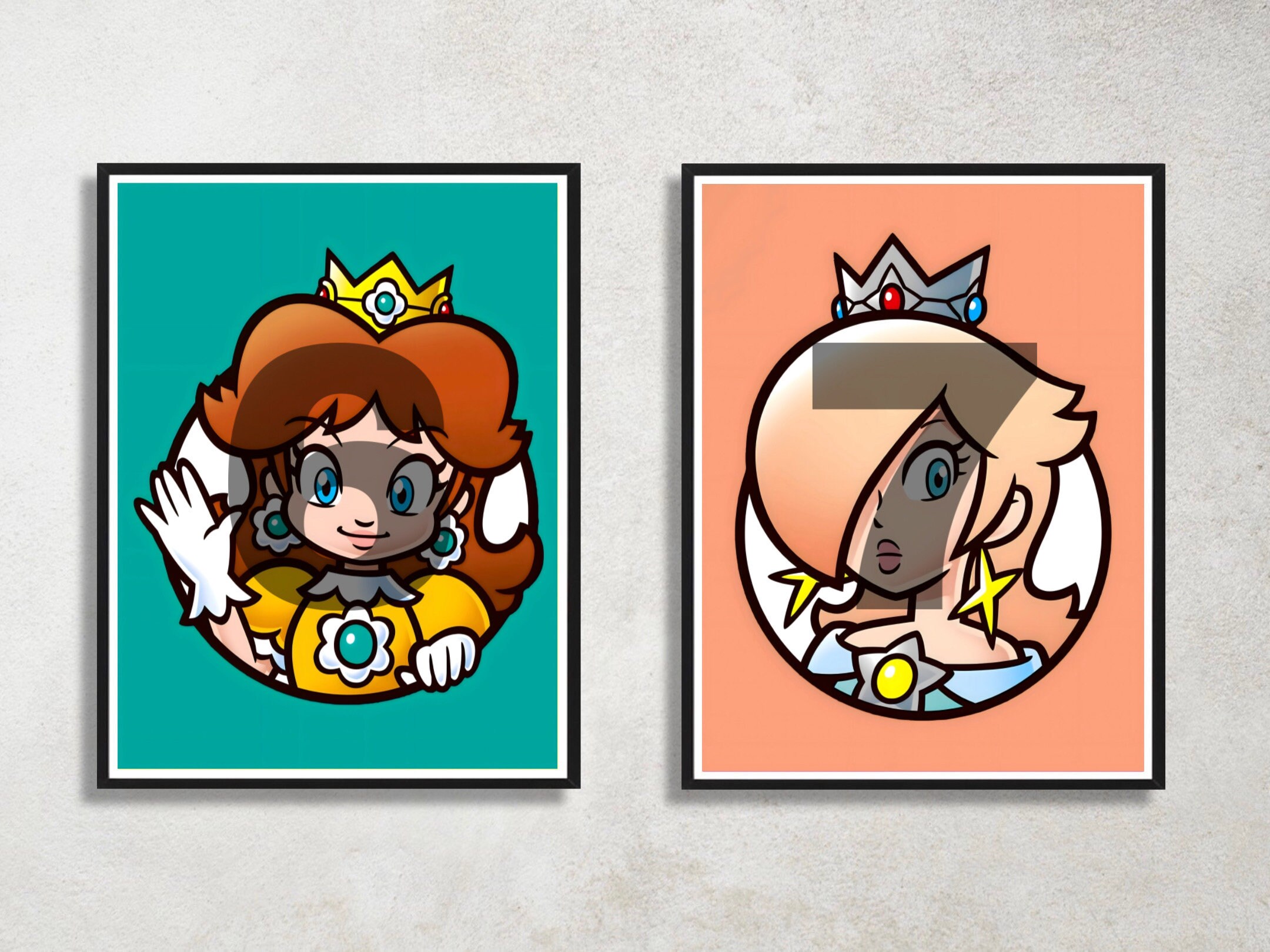 Pick Your Set of 3 Super Mario Digital Download Poster Bundle for ...