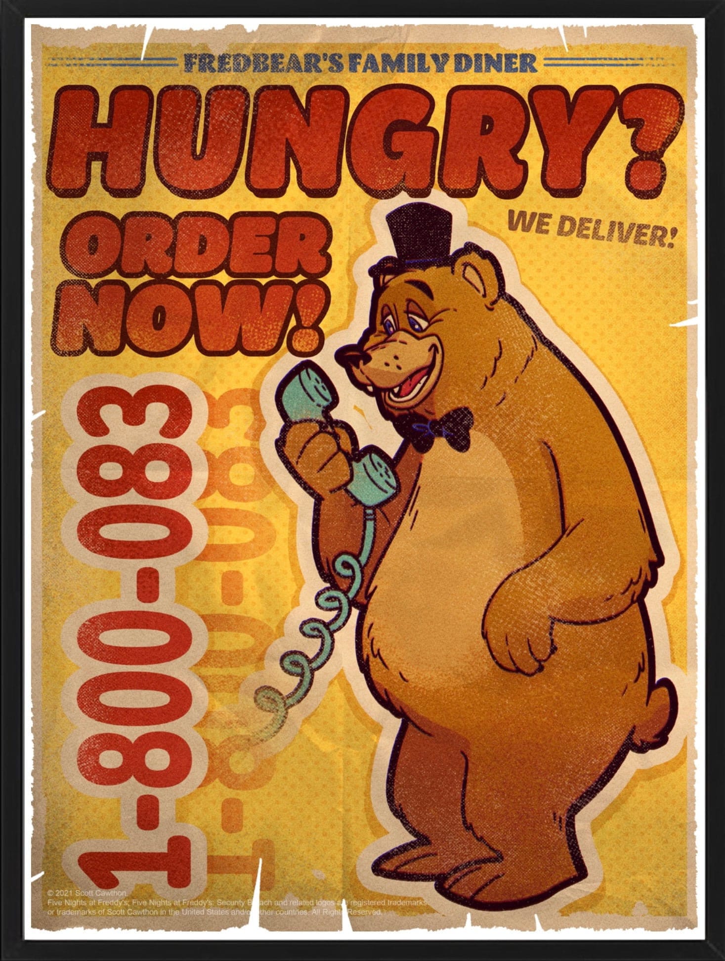 Set of 3 Five Night’s at Freddy’s Digital Download Poster Bundle for ...