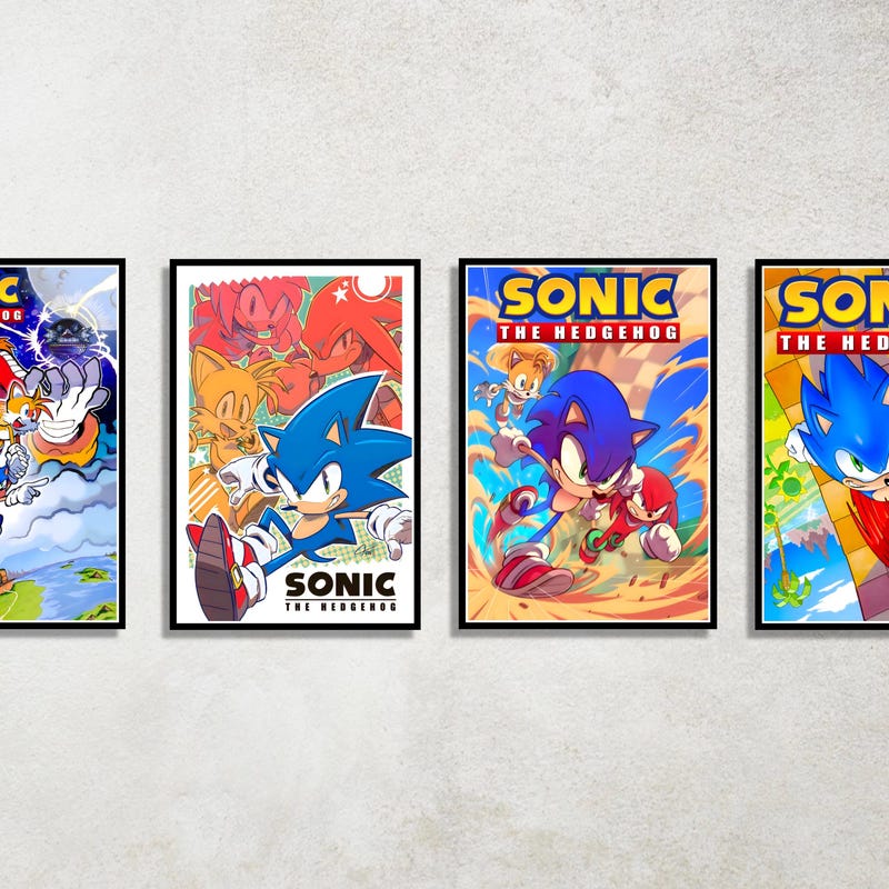 Sonic 4 Movie Poster - Etsy
