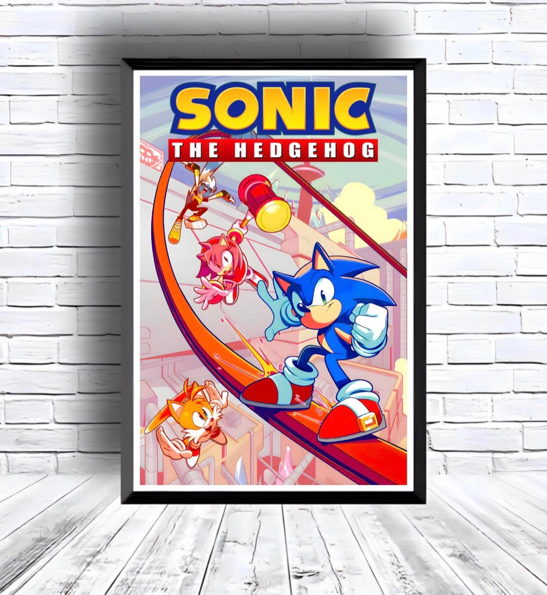 Sonic the Hedgehog Digital Download Poster for Bedroom Decor, Party ...