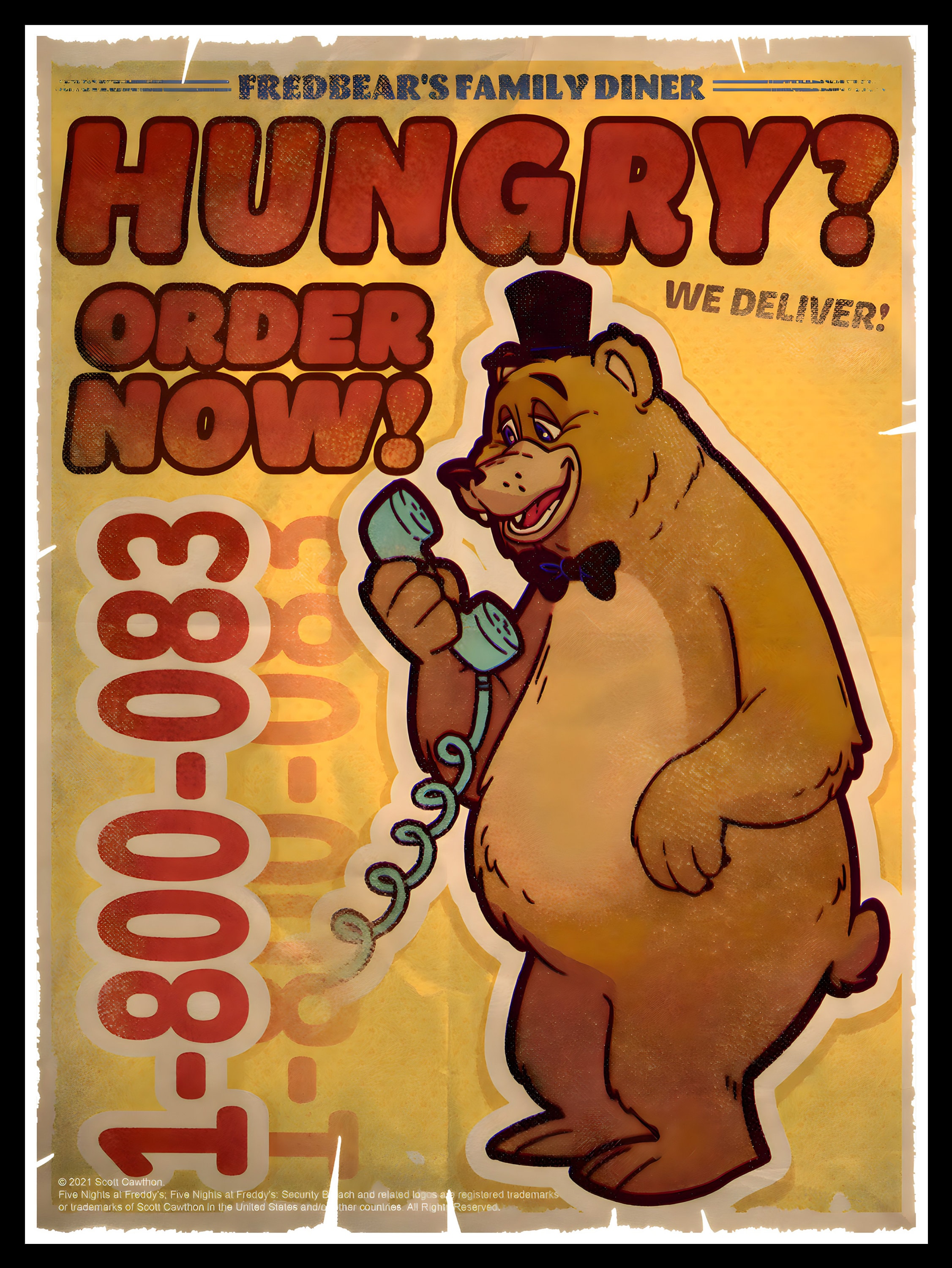 Set of 5 Five Night’s at Freddy’s Digital Download Poster Bundle for ...